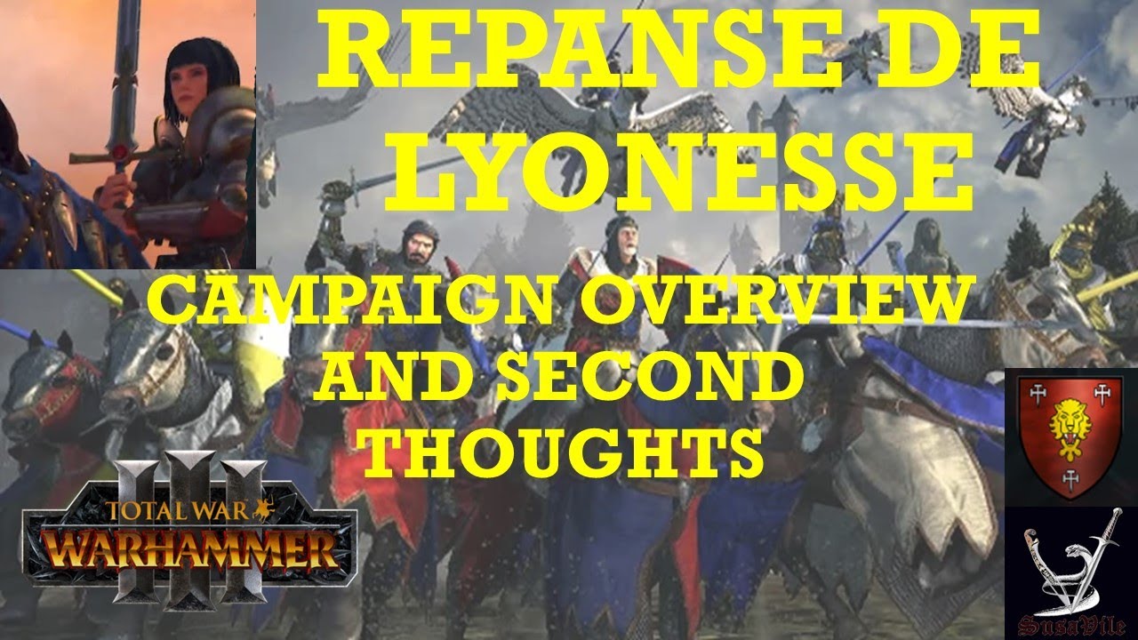 Total War: Warhammer 3 Immortal Empires Repanse de Lyonesse - Bretonnia ...
