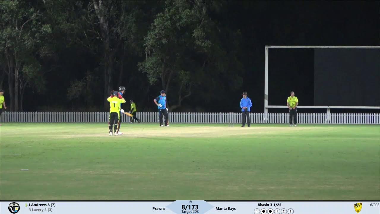 MANTA RAYS V PRAWNS Alan Pettigrew Oval - YouTube