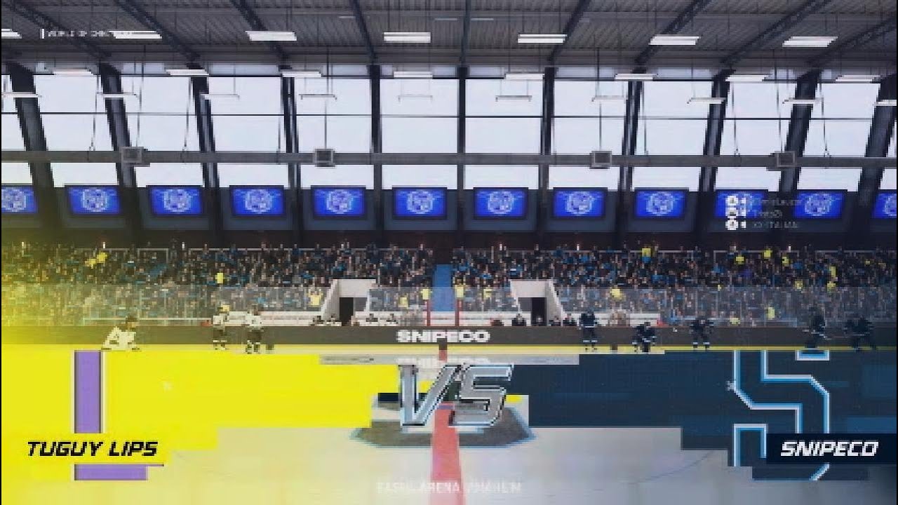 NHL24 EASHL 4V4 Gameplay SNIPECO VS TUGUY - YouTube