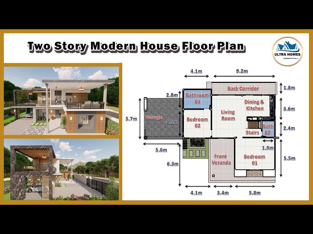Modern House Design Floor Plans