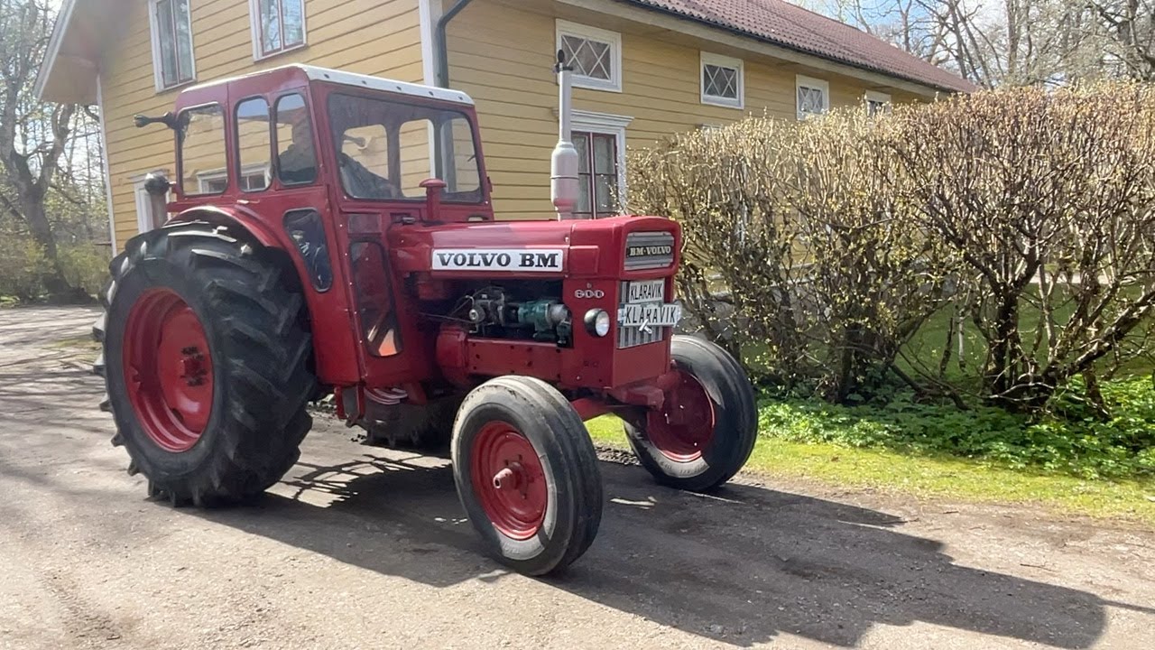Köp Veterantraktor Volvo BM 600 T -67 på Klaravik - YouTube