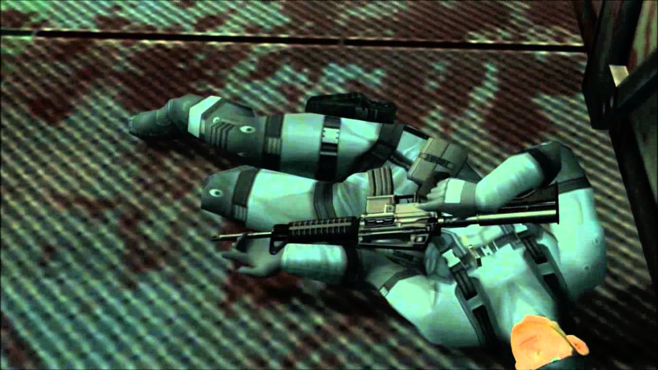 Snake Snake Otacon MGS2 Custcene - YouTube