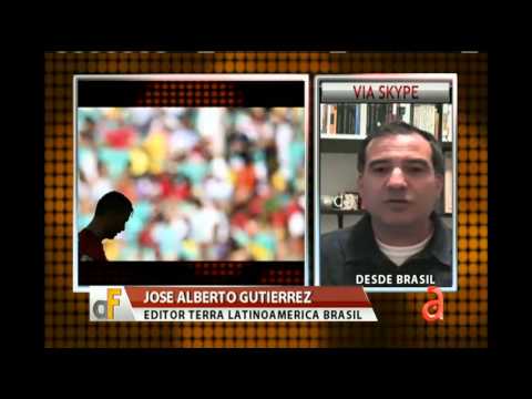 Salen a la luz imágenes de croatas desnudos en el Mundial de Brasil - América TeVé