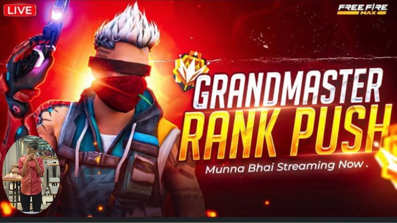 DAKU FF LIVE rank push grandmaster - YouTube