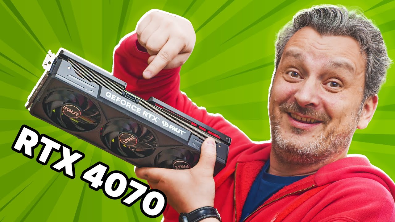 RTX 4070: Cea mai ieftina din seria 4000 - YouTube