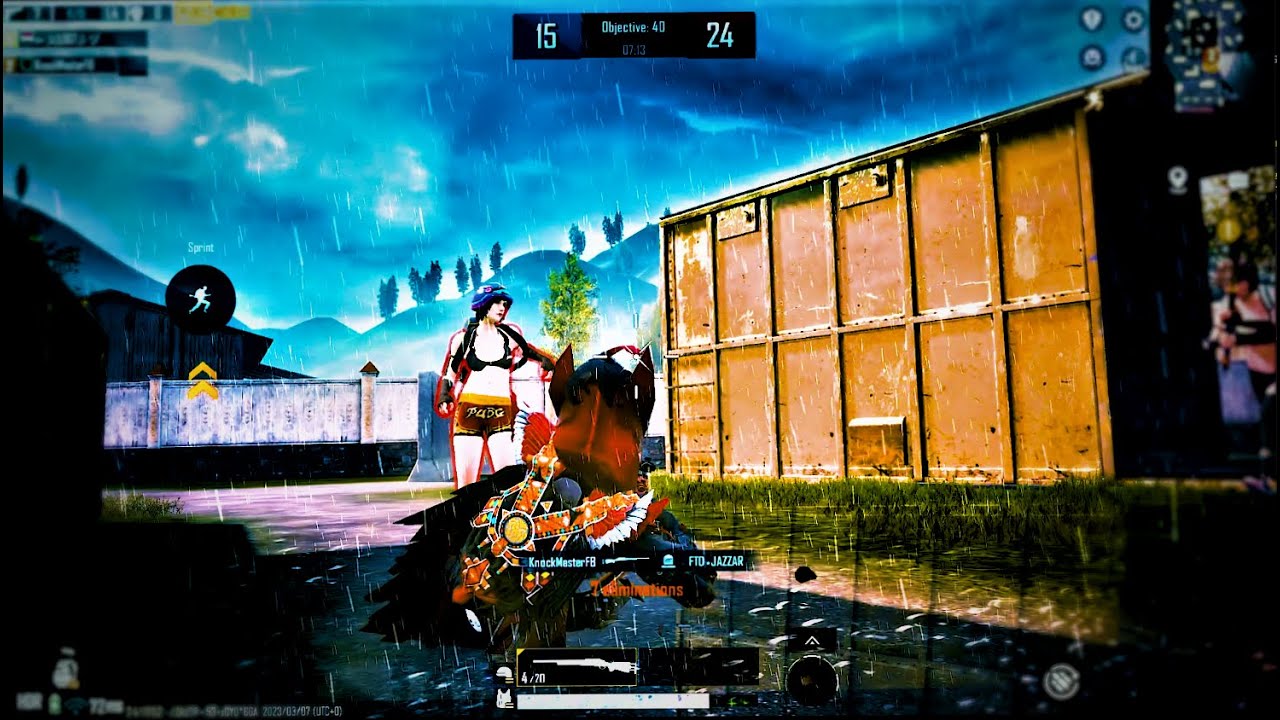Heavy Rain in TDM I PUBG Mobile Velocity Edit - YouTube