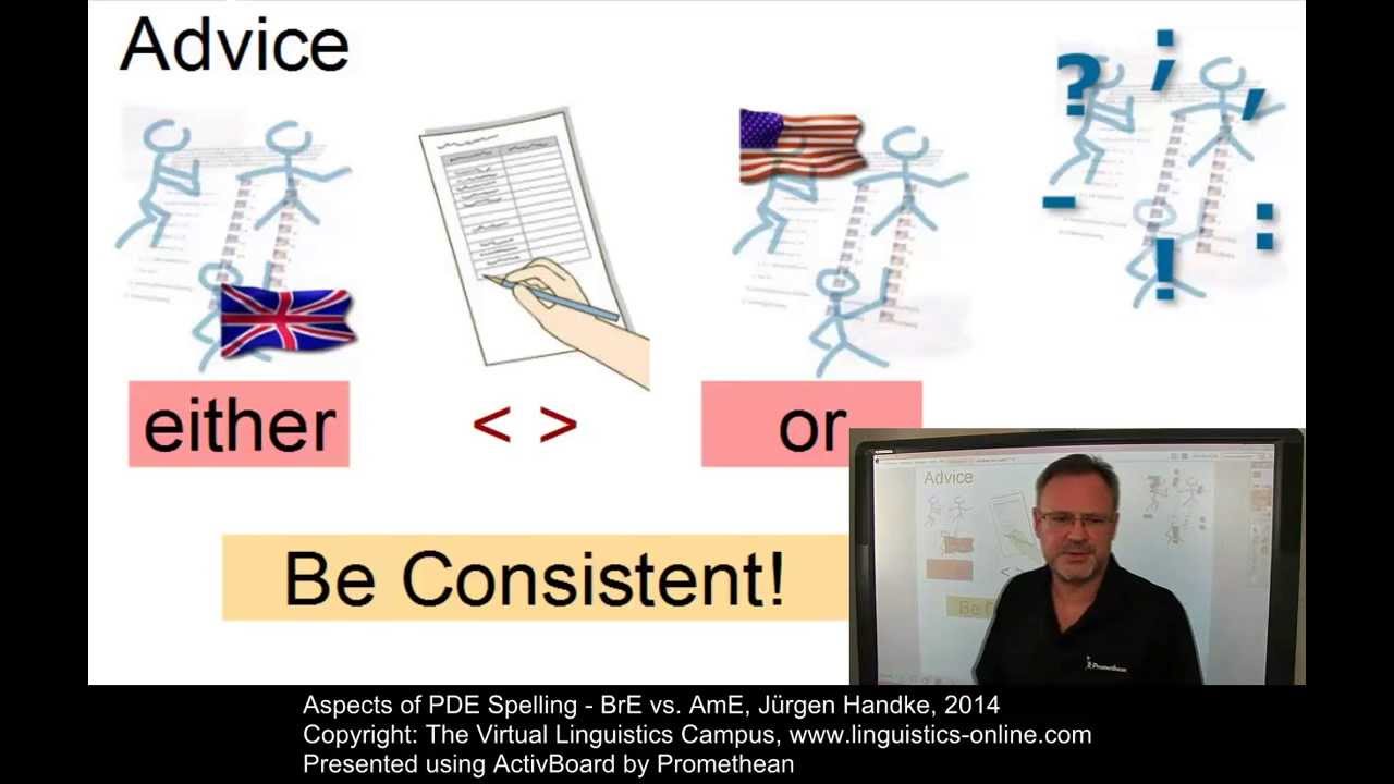 GEN101 - BrE vs. AmE - YouTube