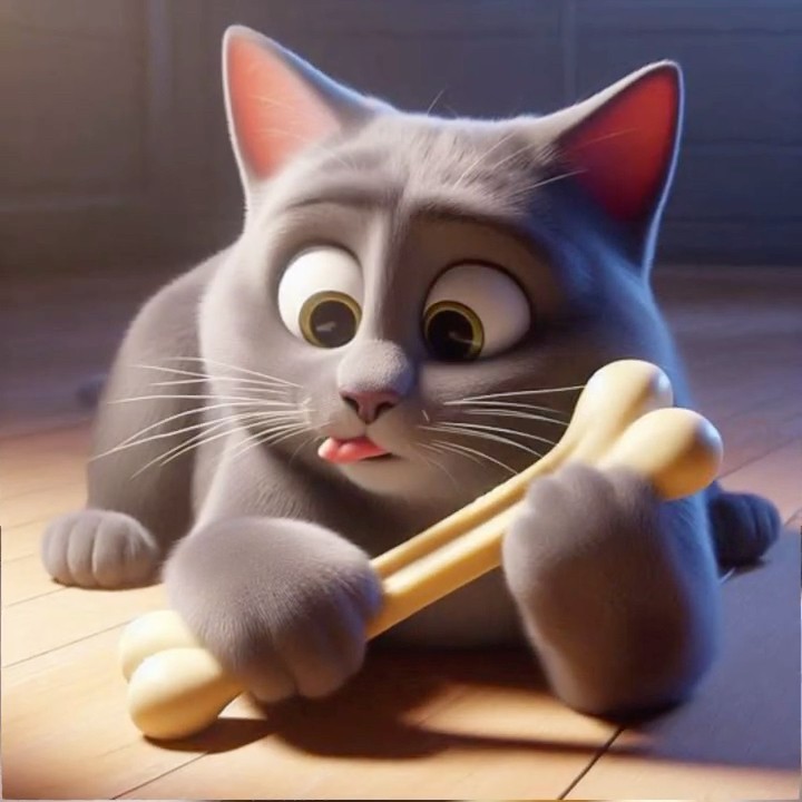 The Cat Who Thought He Was a Dog #funnycats #cat #catlovers #aicat ...