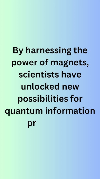 "Magnetic Twist Unlocks Groundbreaking Advances in Quantum Computing ...