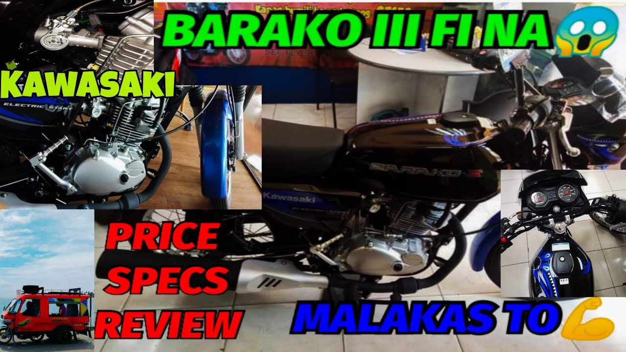 NEW KAWASAKI BARAKO 175 FI- Specs, Review, Performance Price, Sulit ba ...