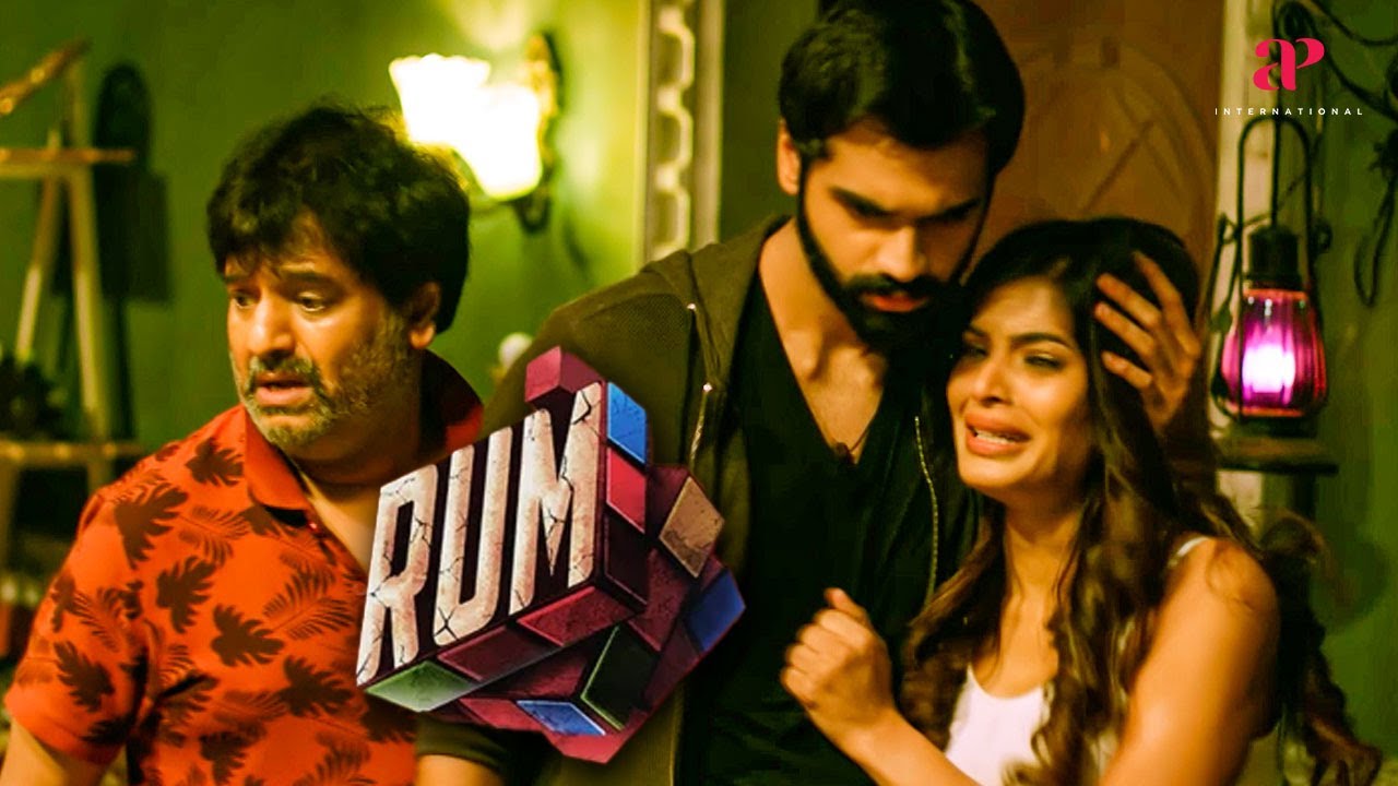 Rum Movie Scenes | The friends are being attaked by anonymous ghosts | Hrishikesh | Vivek ...
