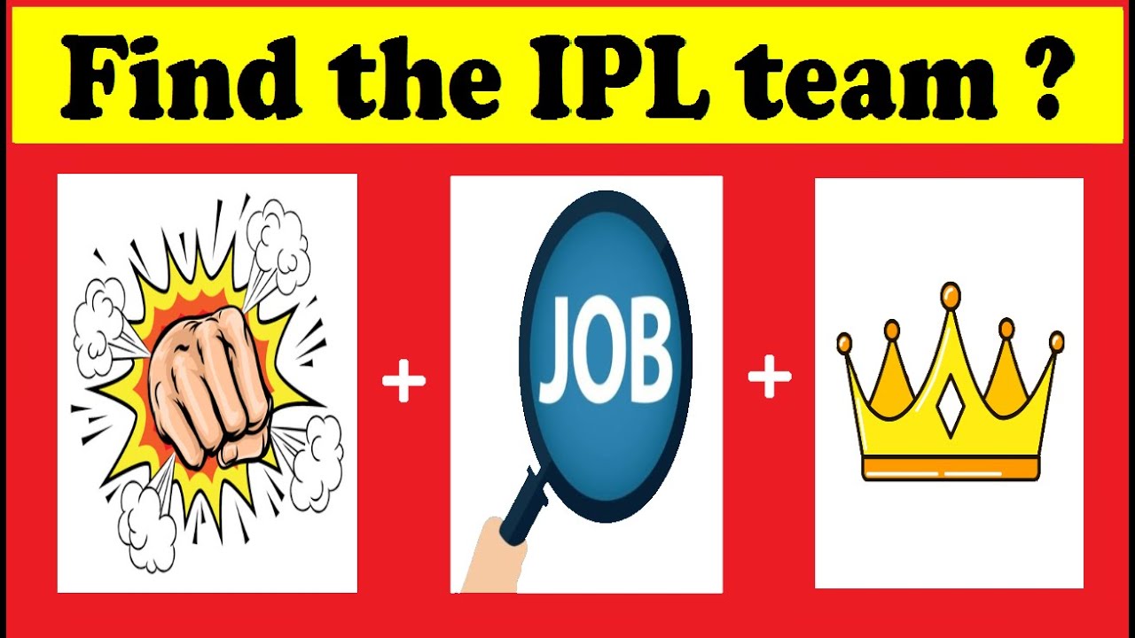 Find the ipl team quiz | Puzzle game | Riddles with answers | Brain ...