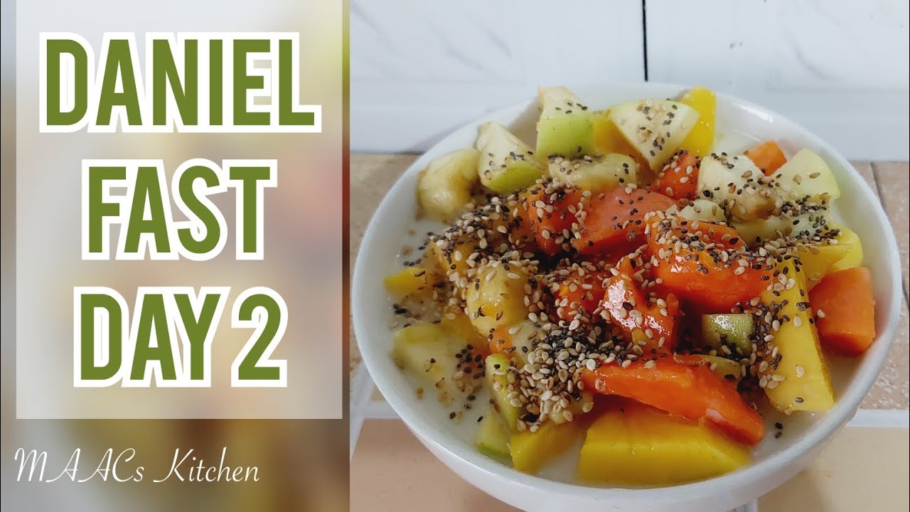 Daniel Fast Day 2| Fruit Salad|OMAD| African Version - YouTube