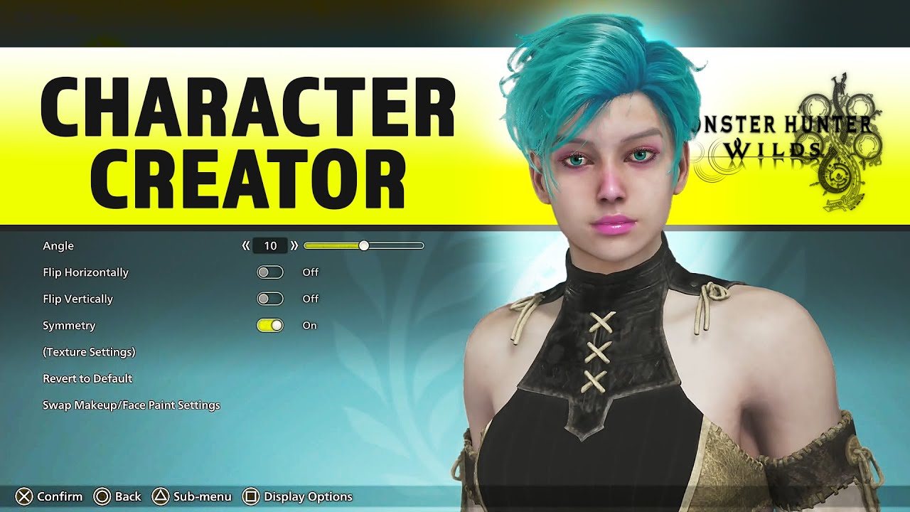 Monster Hunter Wilds: Character Creation (PS5) - YouTube