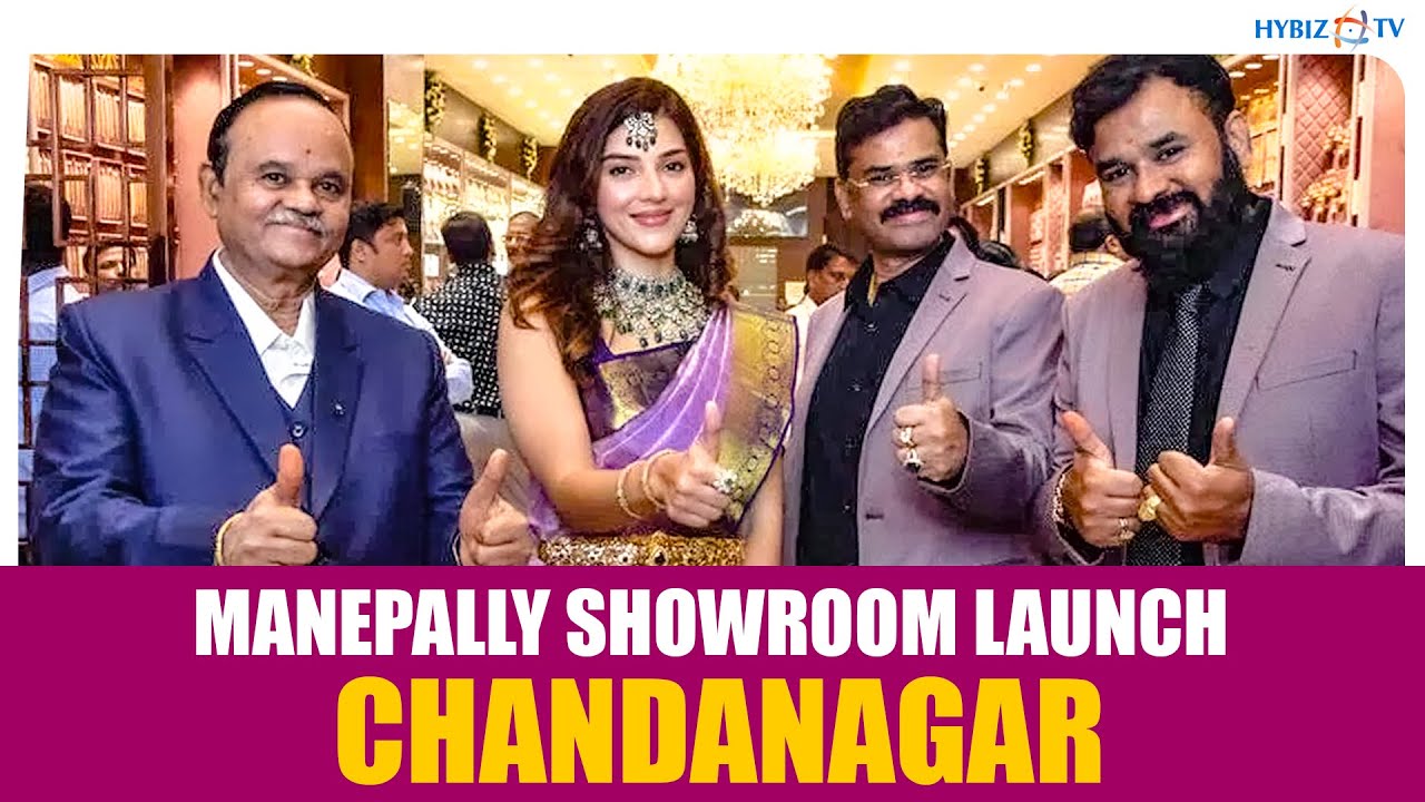 Actress Mehreen Kaur Launches Manepally Jewellers New Showroom In ...