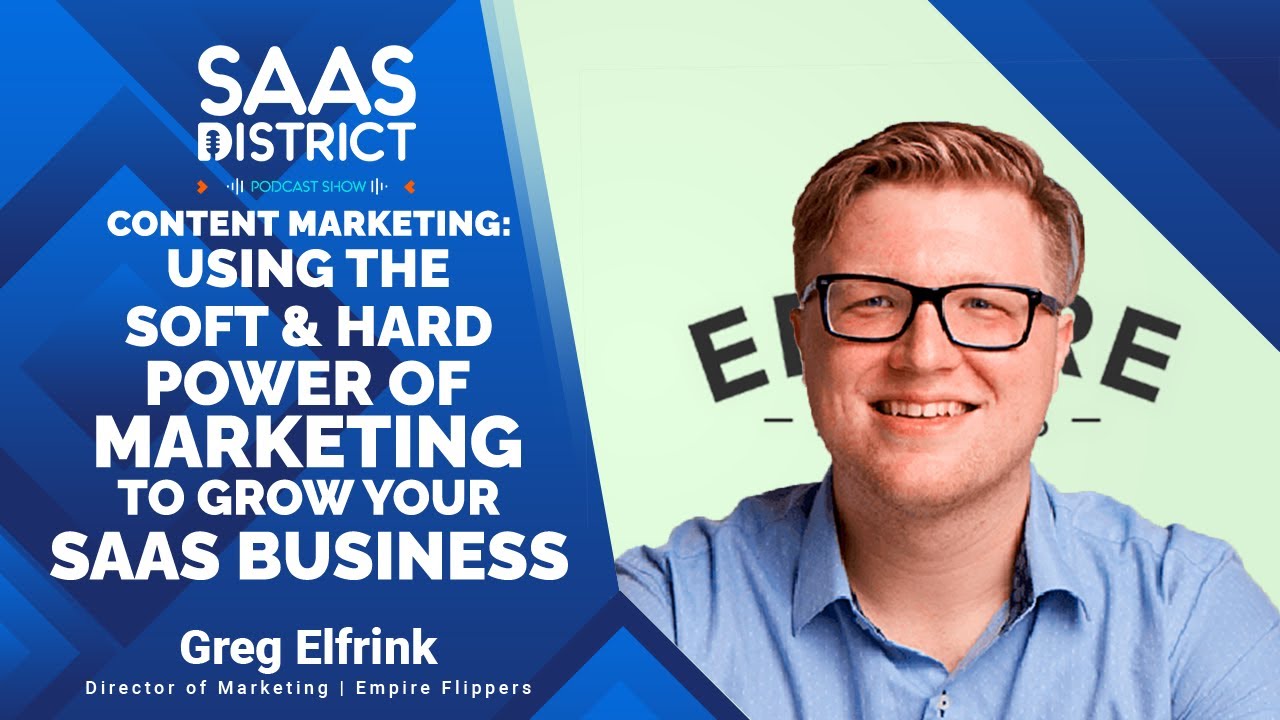 Greg Elfrink: Using the Soft and Hard Power of Marketing to Grow your ...