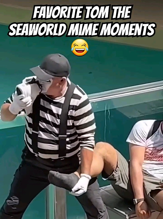 Tom The Seaworld Mime😂 Favorite Moments Shorts Tomthemime Mime
