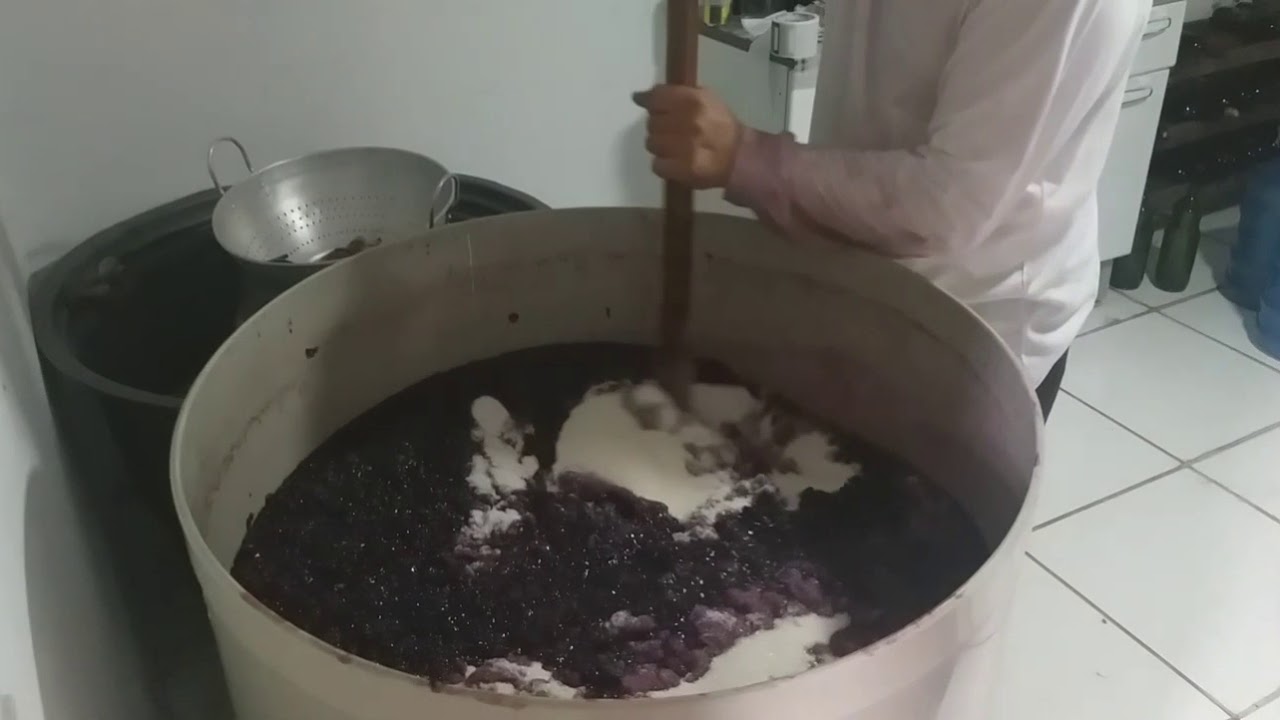 como fazer vinho artesanal 1⁰ parte - YouTube