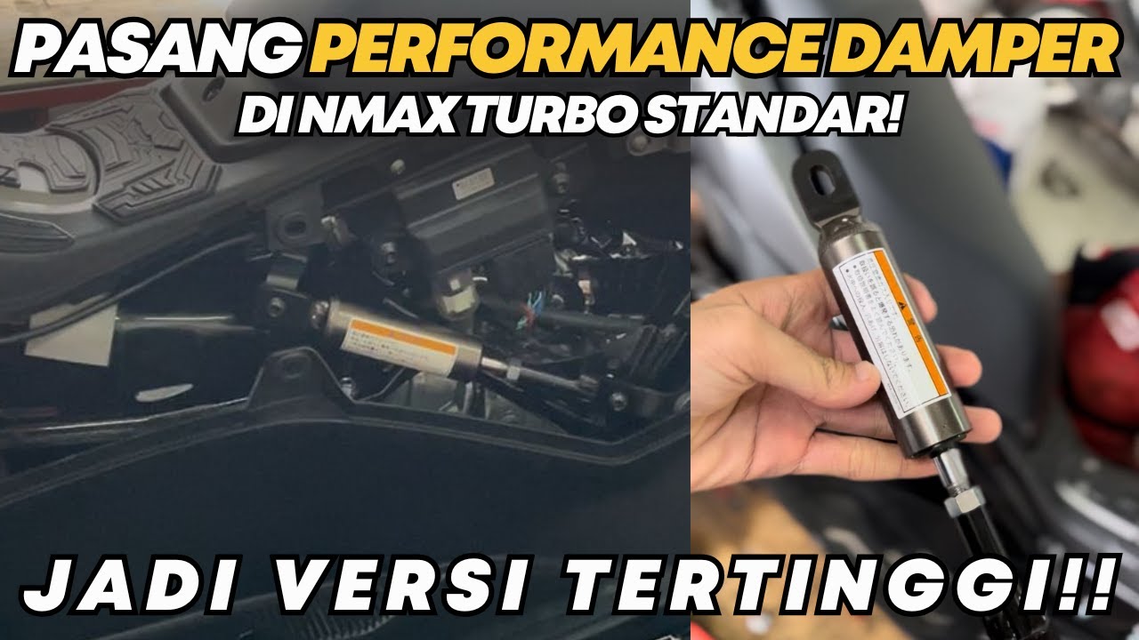 MODIF GAK KELIATAN TAPI BIKIN NYAMAN! PASANG PERFORMANCE DAMPER DI NMAX ...