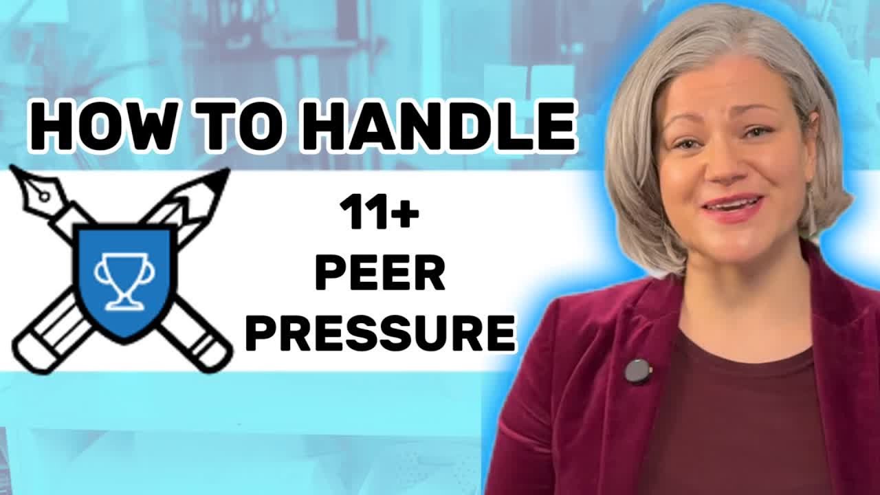 11+ Exam Stress? How to Handle Peer Pressure with Confidence! - YouTube