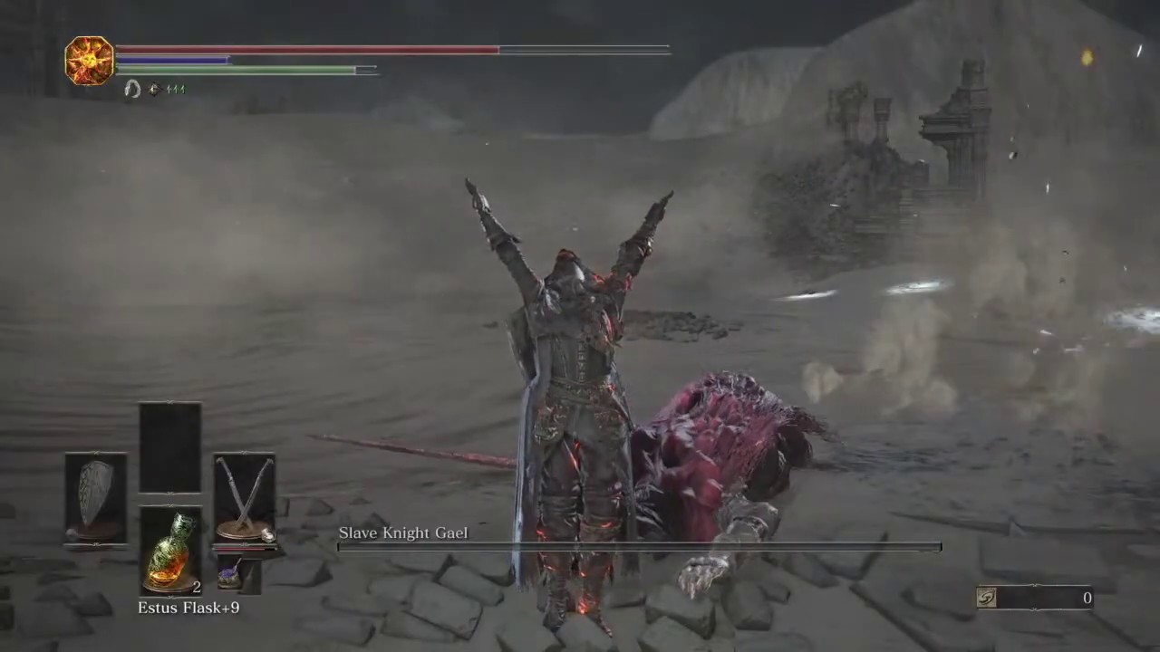 Ds3 Gael boss fight - YouTube