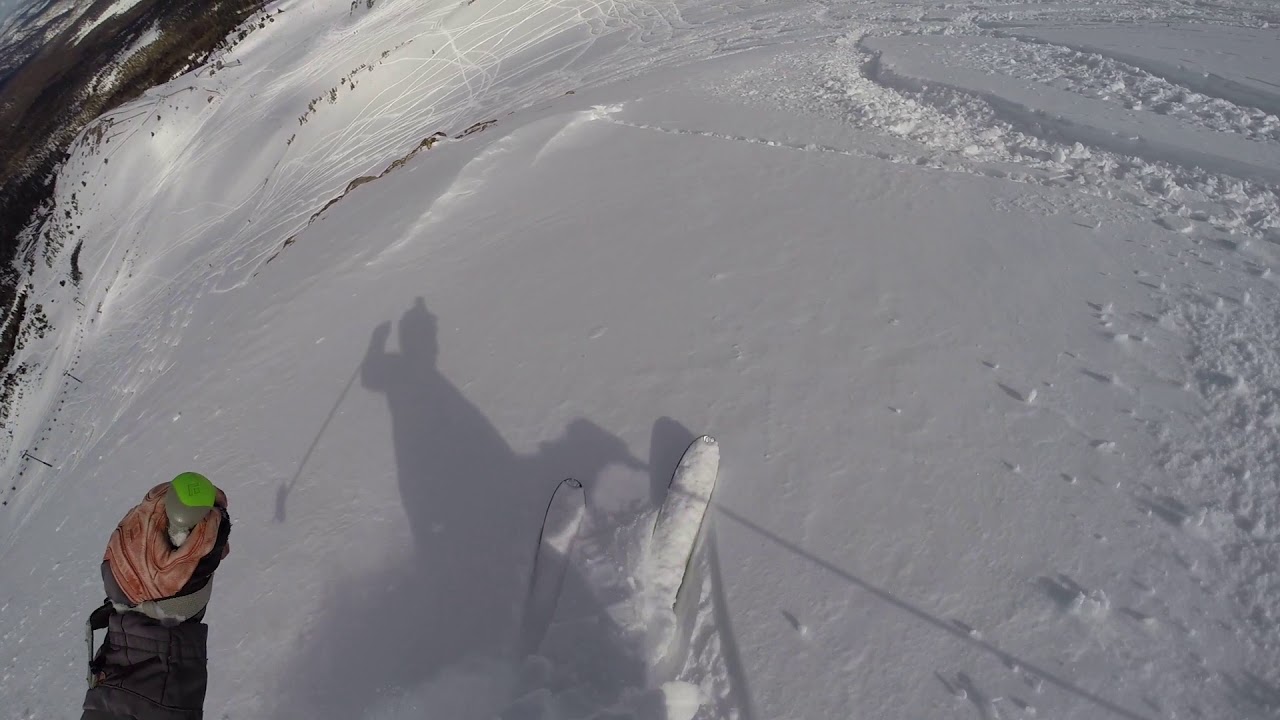 Mammoth Post Avalanche Deep Powder First Chair 23 March 4 2018 - YouTube