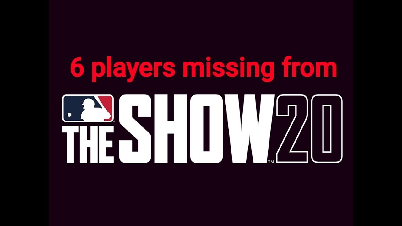 Players MISSING from MLB The Show 20 - YouTube