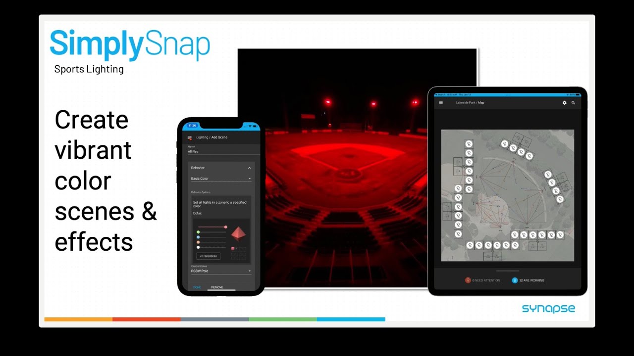 Quick Overview of SimplySnap Dynamic Behaviors with Color - YouTube