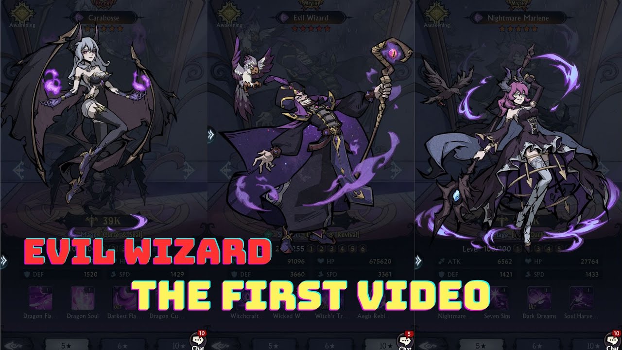 Tale of Grimm | Idle Wonderland: Team Dark Marlene với Evil Wizard ...