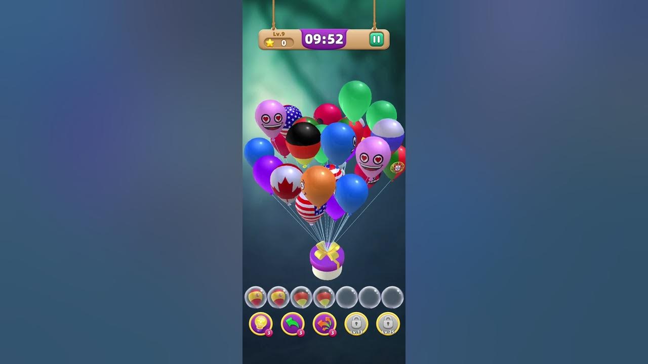 Bubble pop level 1/16 Satisfying Playing Bubble pop games ! - YouTube
