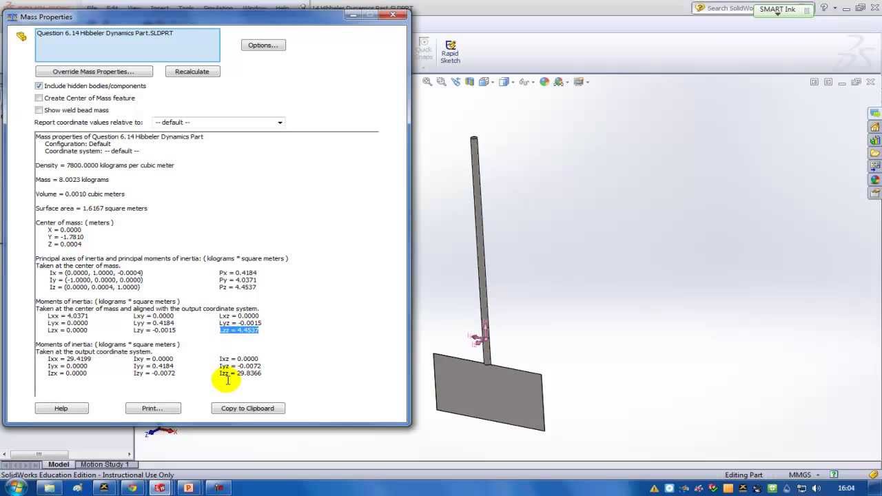 Calculate moment of inertia solidworks - ukrainecon