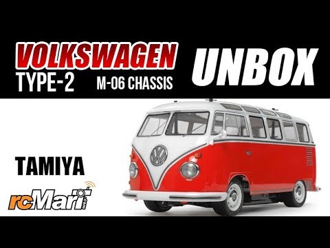 Tamiya 1/10 M06 Volkswagen Type 2 T1 On road EP Car Kit w/ ESC Unbox ...