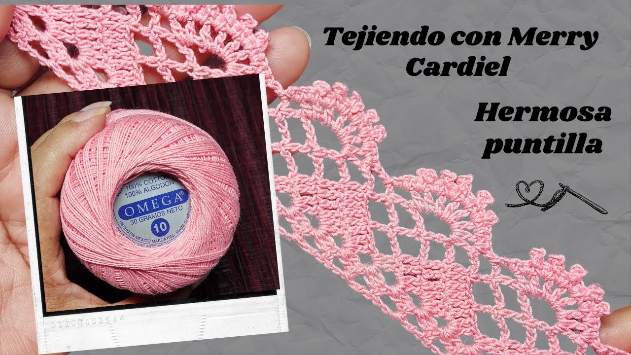 ¡HERMOSO PATRON! de ganchillo. Un patrón de ganchillo CON HILO simple y ...