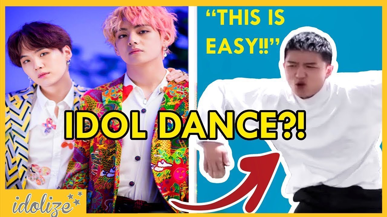 3 Guys Try and Learn BTS IDOL Dance With No Dance Experience (KPOP ...