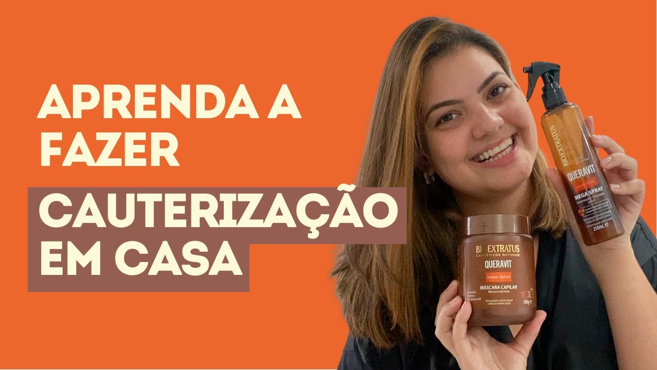 Passo a Passo Cauterização Capilar com Mega Spray Queravit - YouTube