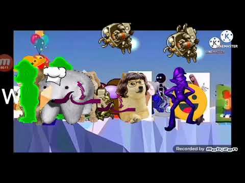 Everyone Screaming and running away from Gayloo Add round 23 - YouTube