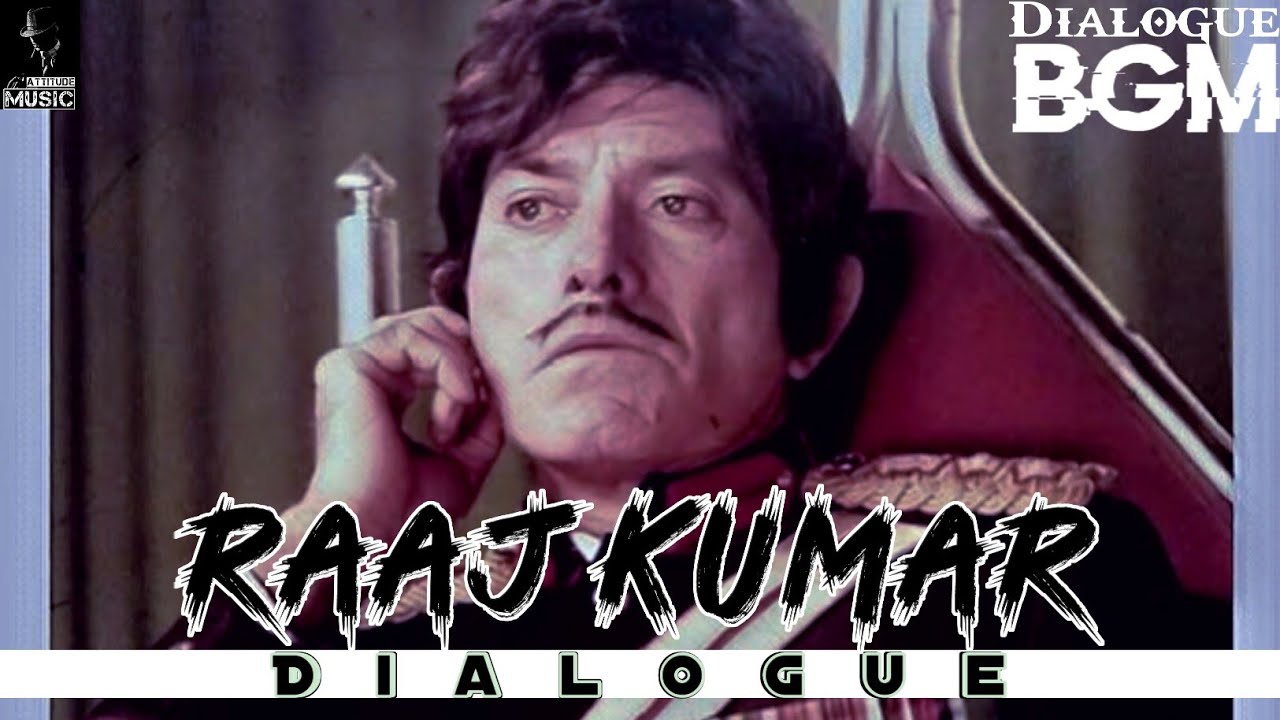 Raaj Kumar Dialogues - Bhaigiri Club | Rajkumar All Dialogue Status ...