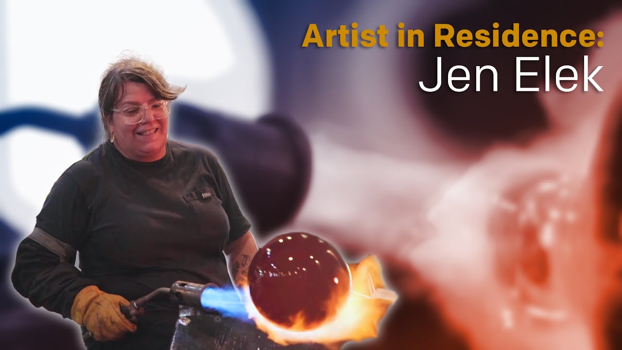How Artist Jen Elek Evokes Emotion Through Bold Color and Glass - YouTube