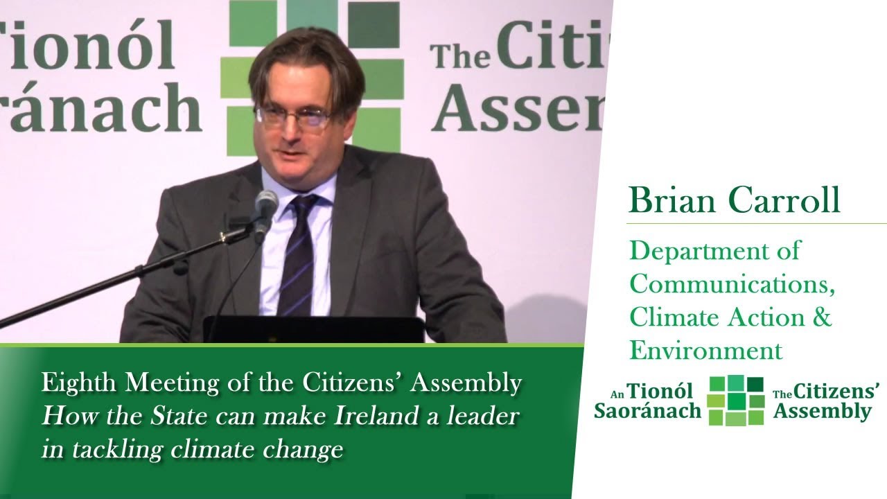Brian Carroll - Session 7: National Dialogue on Climate Change - YouTube
