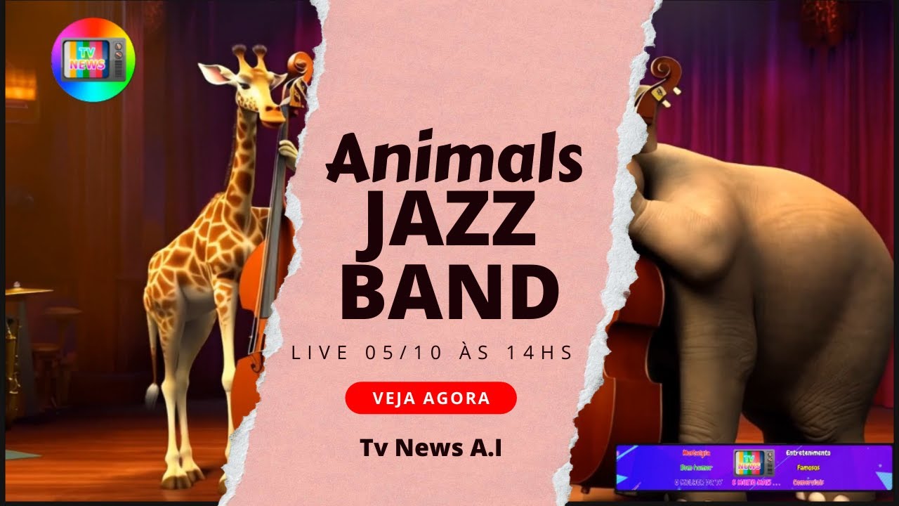 Animals Jazz Band: Uma Nova Era de Entretenimento IA - YouTube