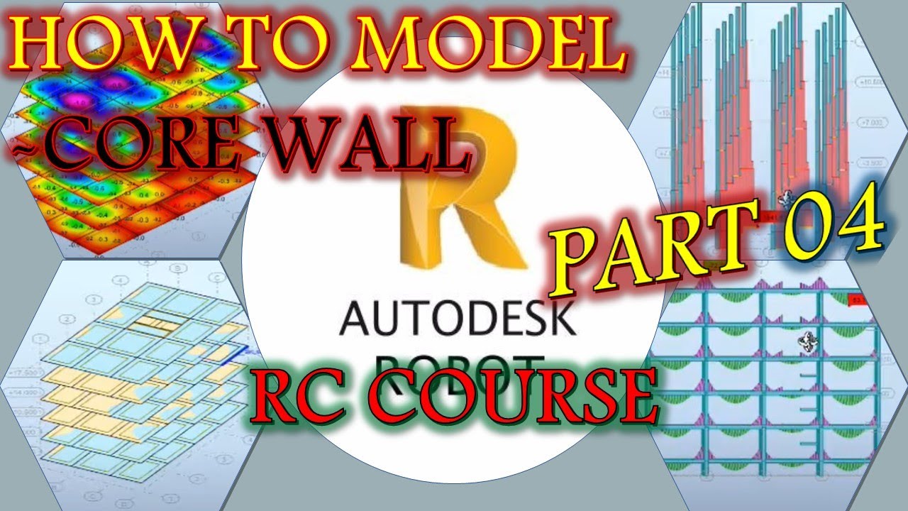 How to model core wall in Robot structural analysis 2020 Part04 - YouTube
