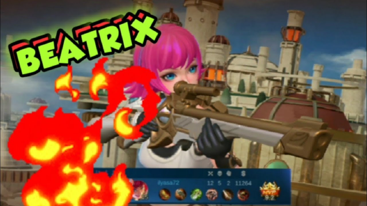 " BEATRIX " in Mobile Legend MVP - YouTube