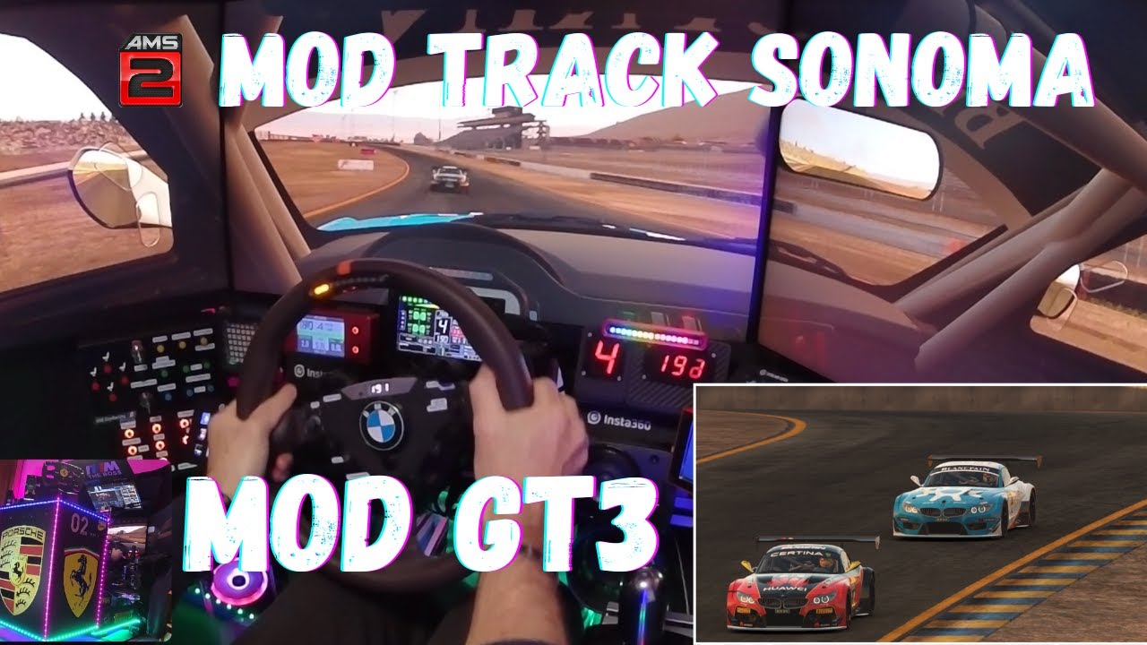 #automobilista2 / MOD GT3 ADACMASTER / MOD SONOMA / #ams2 / #4k - YouTube