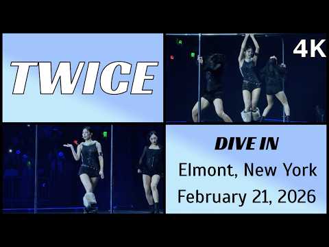 260221 트와이스 TWICE 쯔위 Tzuyu Fancam - DIVE IN live @ UBS Arena, Elmont, NY 4K