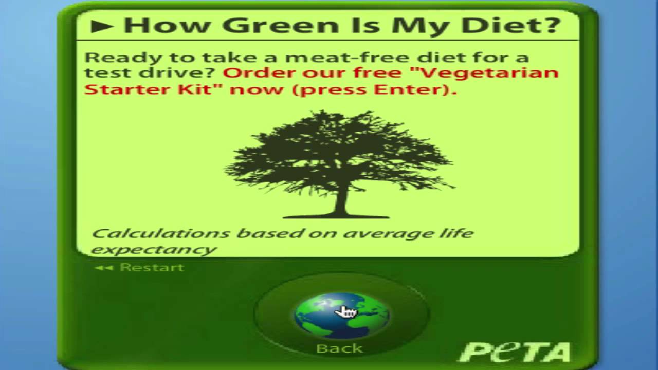 Let's Play How Green Is My Diet? | PETA Games Part 20 - YouTube