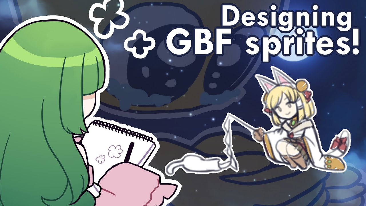 【Art Stream】Designing Granblue style battle sprites! - Part 3 - YouTube