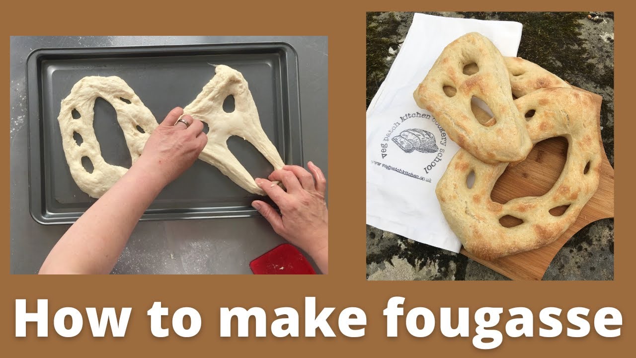 How to make fougasse - YouTube