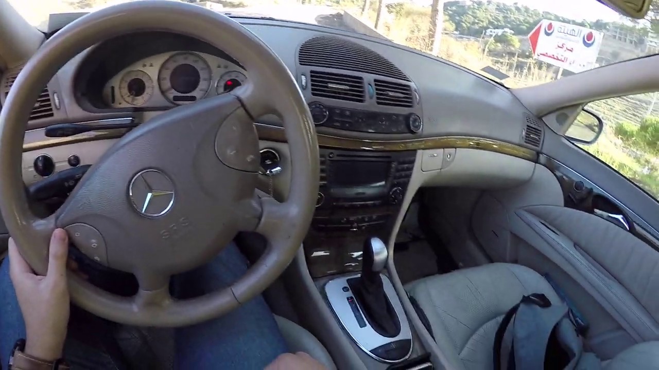 Mercedes-Benz W211 Driving Modes W and S - YouTube