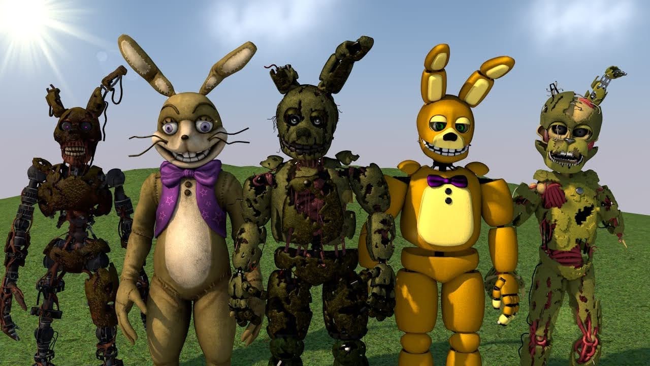 Todas las versiones de Springbonnie - YouTube