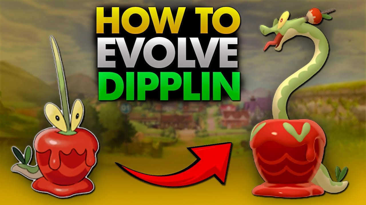 How To Evolve Dipplin Into Hydrapple In Pokemon Scarlet & Pokemon ...